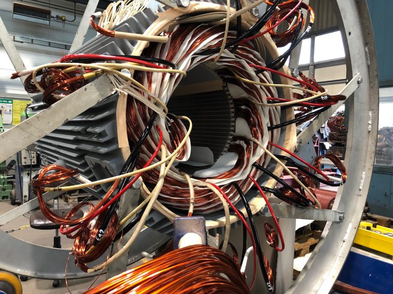 Elektromotor neue Wicklung • momac Elektromaschinenbau